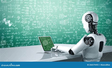 Mathematic Equations And Modish Formula On Computer Screen Stock Illustration Illustration Of