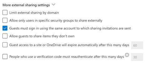 Microsoft 365 Sharing Settings Agrenpoint Blog