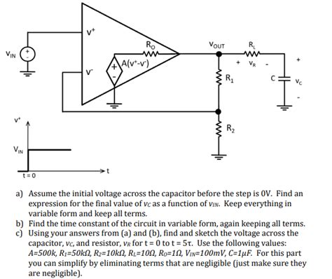 Solved Consider The Op Circuit Shown Below The Op Chegg