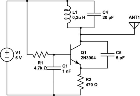 Passive Networks RF Transmitter Circuit Explanation Electrical Engineering Stack Exchange