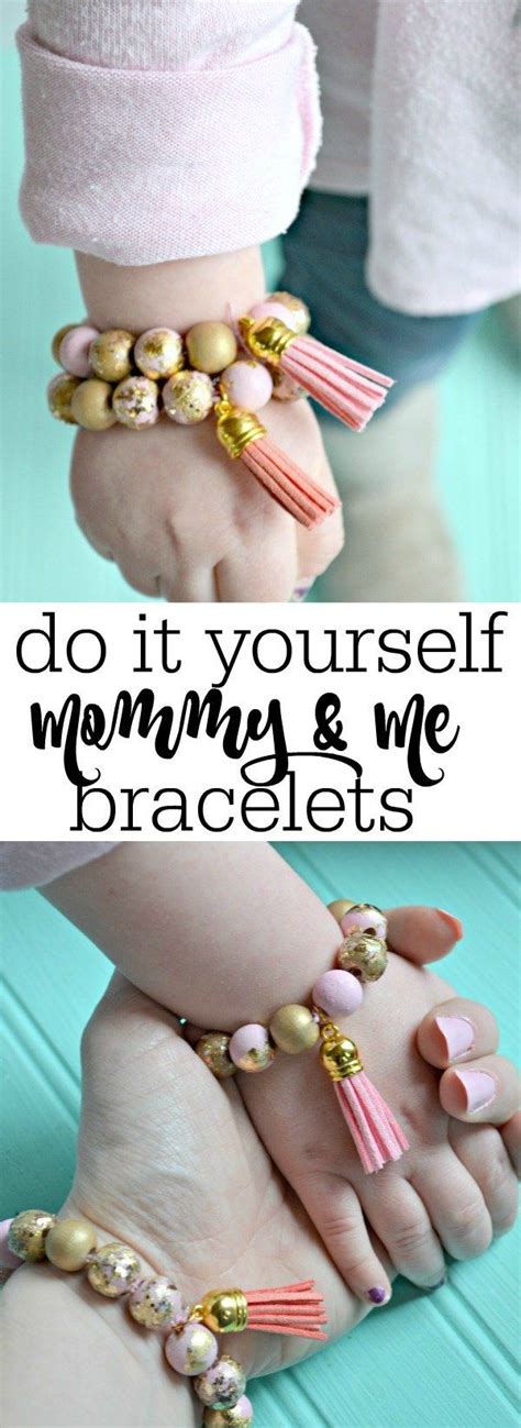 Mommy And Me Bracelets The Cards We Drew Mommy And Me Crafts Diy