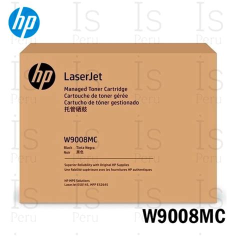 Toner Hp W9008mc Negro Hp Laserjet Managed E50145dn E52645