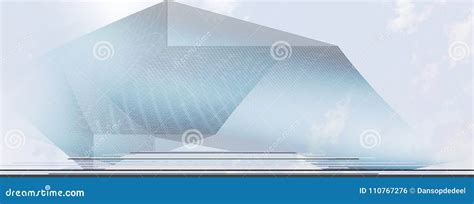 Abstract Intersecting Grid Background Stock Illustration Illustration