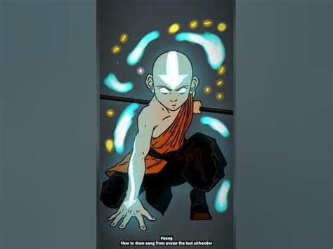 How To Draw Aang From Avatar The Last Airbender Avataraang