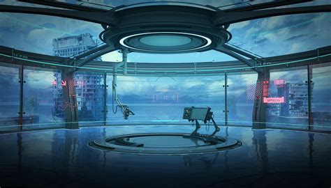 Mangshuo Black Surge Night Chinese Commentary Highres Official Art Biometric Scanner