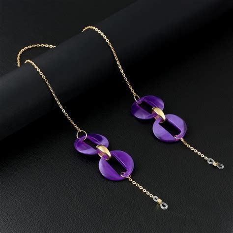 Havana Eyeglass Chain Model 001 Eyeglass Chain Chain Glasses Chain