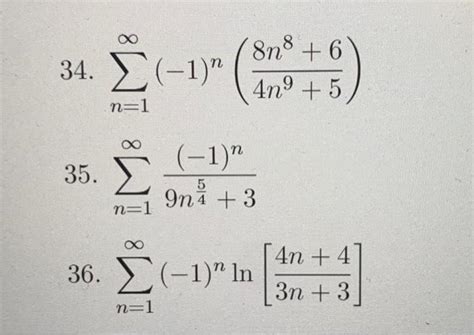 Solved Determine Either Absolute Convergence Conditional