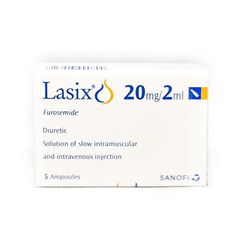 Lasix 2ml Inj 5 Amp