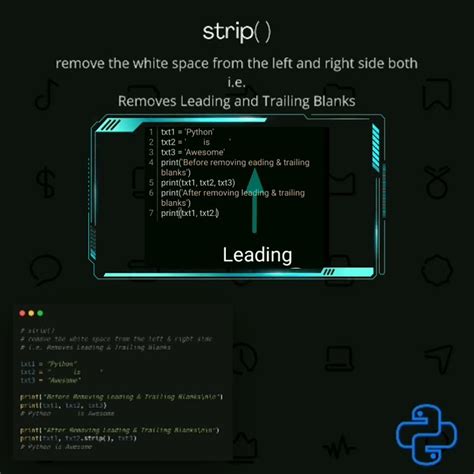 Strip Python Tutorial Shorts Python Pythonprogramming Youtube