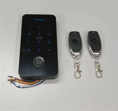 Navkar Systems Weatherproof Finger Card Pin Remote Mobile App Access Control Panel With Remote
