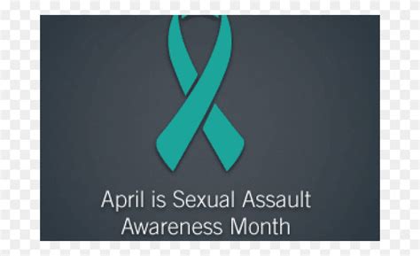 Sexual Assault Awareness Month Ribbon Logo Symbol Trademark Hd Png