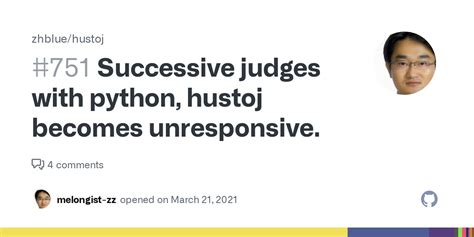 Successive Judges With Python Hustoj Becomes Unresponsive · Issue