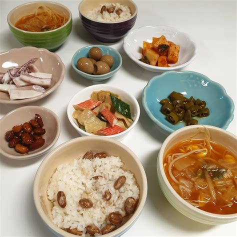 일주일 식단표 우리집 주간밥상 한식밥상 반찬종류 저녁 집밥메뉴 네이버 블로그