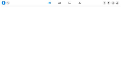 Facebook Navbar Design