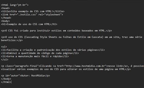 o que é css e por que é tão importante