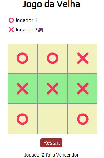 github adrianor85 jogo da velha jogo desenvolvido em html css e