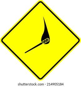 Torch Sign Stock Vector Royalty Free Shutterstock
