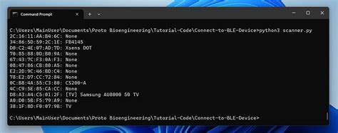 How To Make A Simple Bluetooth Scanner On Windows With Python By
