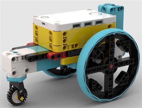 Lego Moc Spike Prime Tricycle With A Differential Just Add A