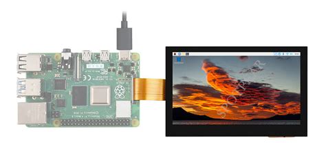 Raspberry Pi Inch DSI IPS LCD QLED Display MIPI X Optional Touchscreen No Touch