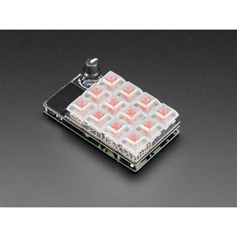 Adafruit Macropad Rp2040 Starter Kit Con 3x4 Tasti Encoder Oled Adabo