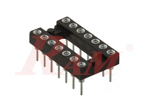 Ic Socket R77 Machine Tooled Base 14 Pin Ram Electronics Website