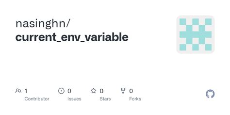 Github Nasinghncurrentenvvariable