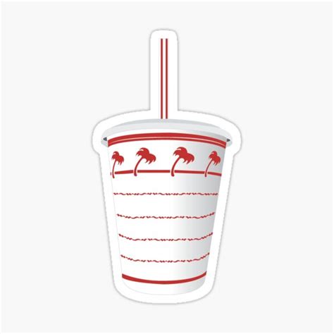 In N Out Stickers Redbubble