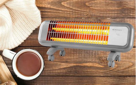 stufa al quarzo di design a 29€ basso consumo si sposta con le ruote