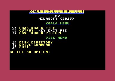 CSDb K I L L E R V1 3 By MilaSoft 2025 CSDb K I L L E R V1 3 By MilaSoft 2025