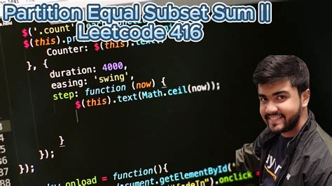 Partition Equal Subset Sum Leetcode 416 Dp Youtube