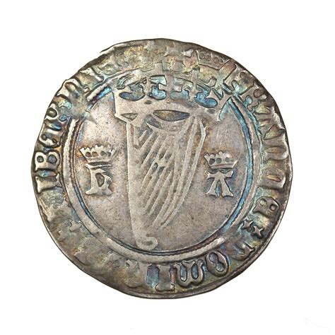 Ireland Henry Viii Ad 1509 1547 Silver Groat Anne Boleyn Silbury