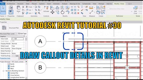 How To Add Callout View In Revit Youtube