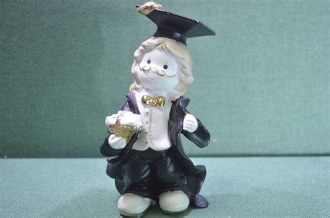 Купить Фигурка статуэтка Ученый мальчик в очках магистр всяческих наук Фарфор Европа в