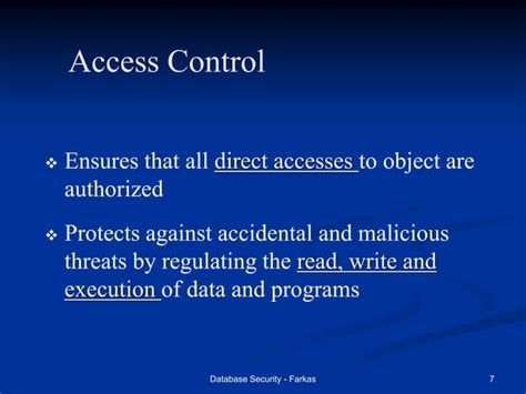 Database Security Design Ppt Databases Computer Software And Applications