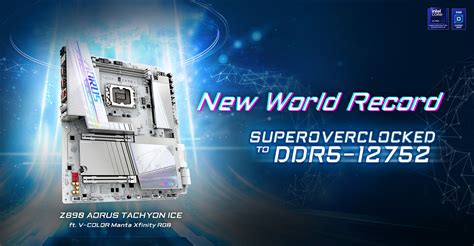 Gigabyte Sets New Ddr5 Memory Oc World Record At 12752 Mts