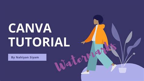 Canva Bangla Tutorial Watermarks YouTube