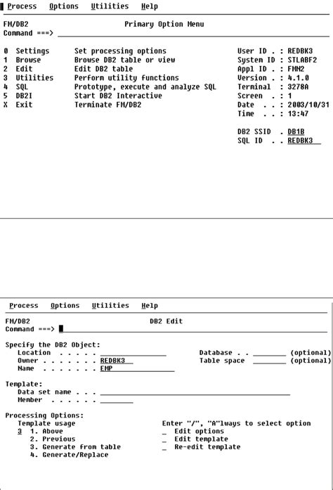 Compare Data Sets Using Templates Using Ibm Application Development