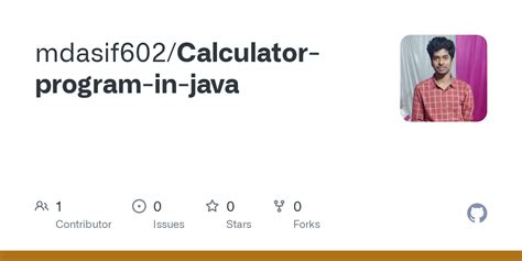 Github Mdasif602calculator Program In Java