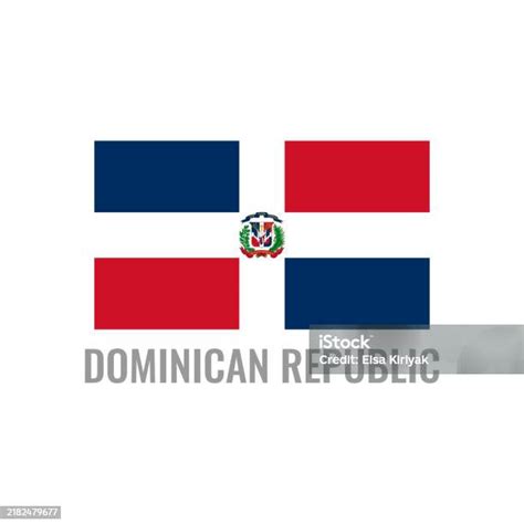 도미니카 공화국 국기 아이콘입니다 국가 기호입니다 직사각형 모양입니다 벡터 이미지 0명에 대한 스톡 벡터 아트 및 기타 이미지 0명 국가 관광명소 국가 지리적 지역