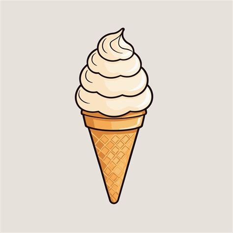 Adorable Ice Cream Cartoon Cute Characters And Sweet Treats