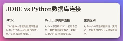 python连接数据库：jdbc不是唯一选择 python jdbc csdn博客
