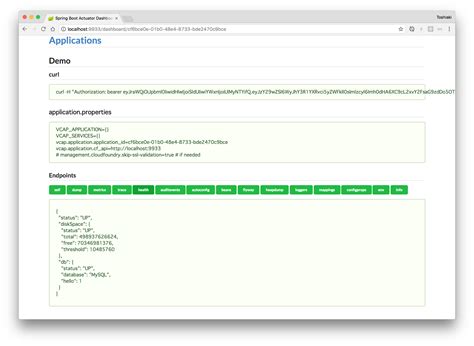 Github Making Spring Boot Actuator Dashboard Unlocking Cloud Foundry Actuator Support For Non