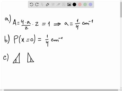 SOLVED Shows The Probability Density For Finding A Particle At Position X A Determine The Value