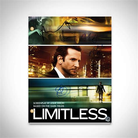 limitless script limited signature edition rare t