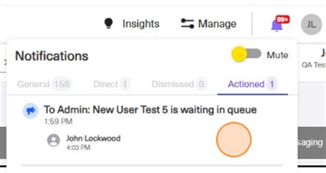 How To Action The Directed Notifications At The Qtrac In App Notifications Qtrac Help Center