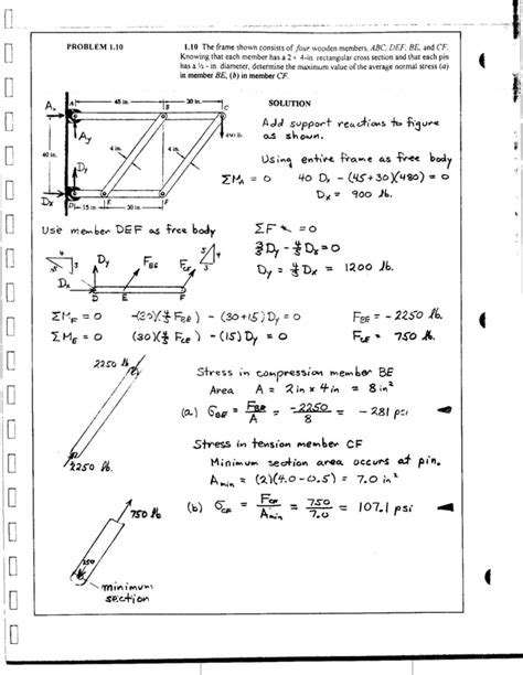 Mechanics Of Materials Solution Manual Rd Ed By Beer Johnston Dewolf PDF