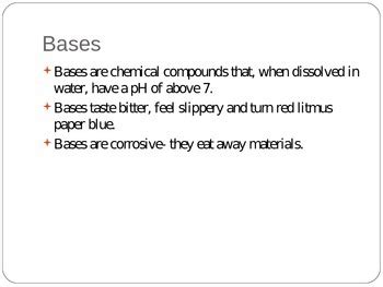 Notes Acids And Bases By The Ardent Teacher Teachers Pay Teachers