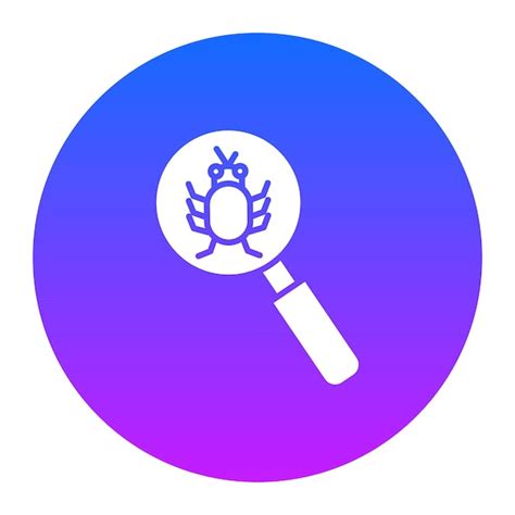Premium Vector Bug Search Vector Illustration