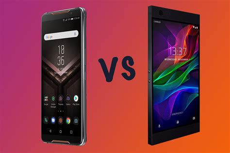 Asus Rog Phone Vs Razer Phone What S The Difference
